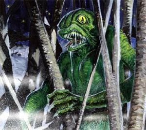 Lizard Man of Scape Ore Swamp - Monstropedia